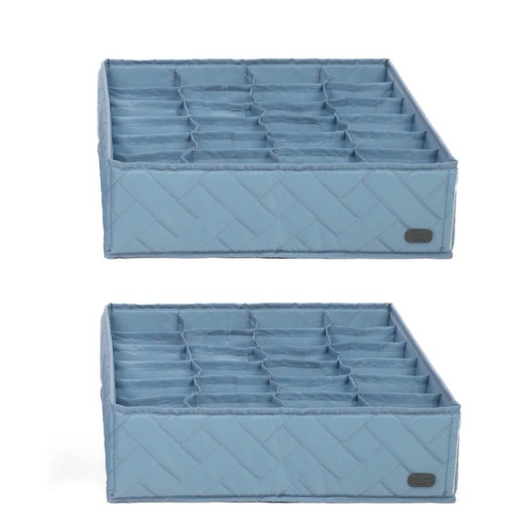 lug | Other | New Lug Trolley 2pc 24 Pocket Drawer Organizers In Blue ...